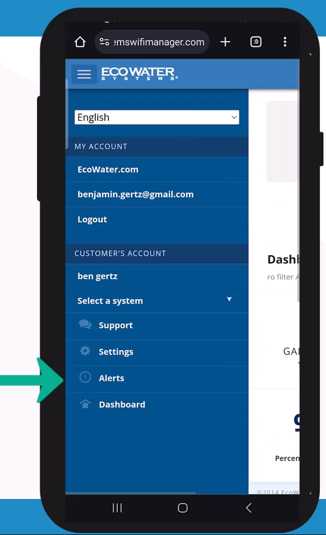 EcoWater Systems WiFi Manager - How to Turn On Alerts/Notifications – EcoWater Systems